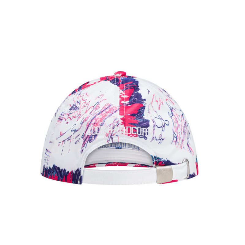 CASQUETTE 100% HC ALLOVER CAP ROYAL WHITE